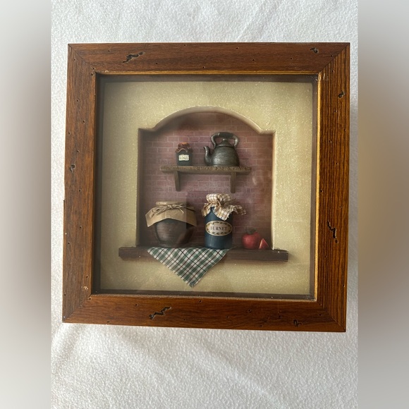 Wall Decor | Vintage Shadow Box Scene 3d Shabby Chic | Poshmark